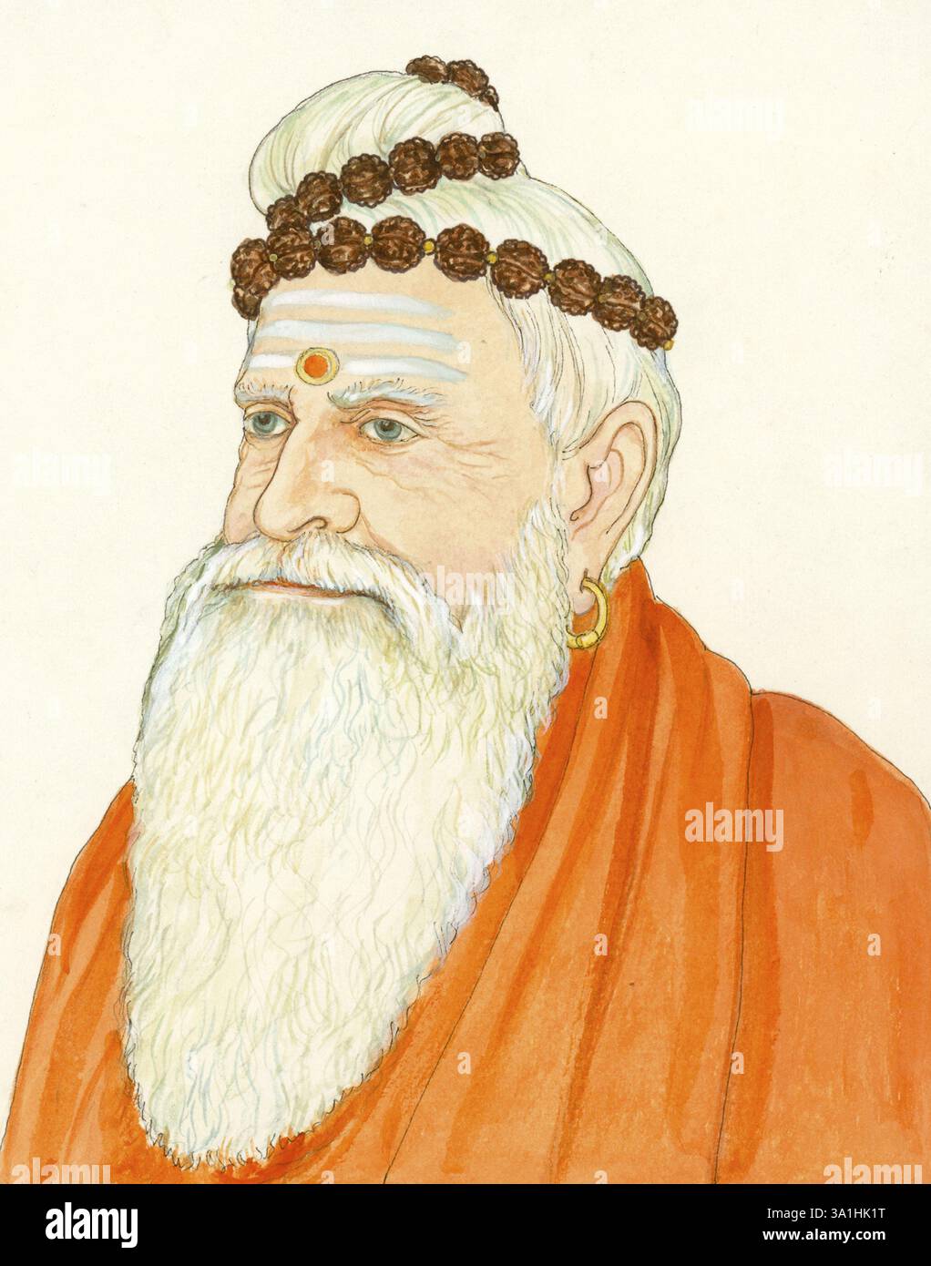 Artist Manivelu, saint, sadhu, swami, sannyasin, monk, devotion ...