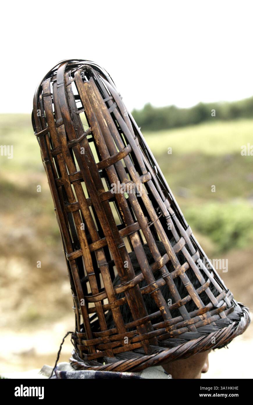 Man wearing hat, Khasi tribe, Shillong, Meghalaya, India, Asia Stock ...