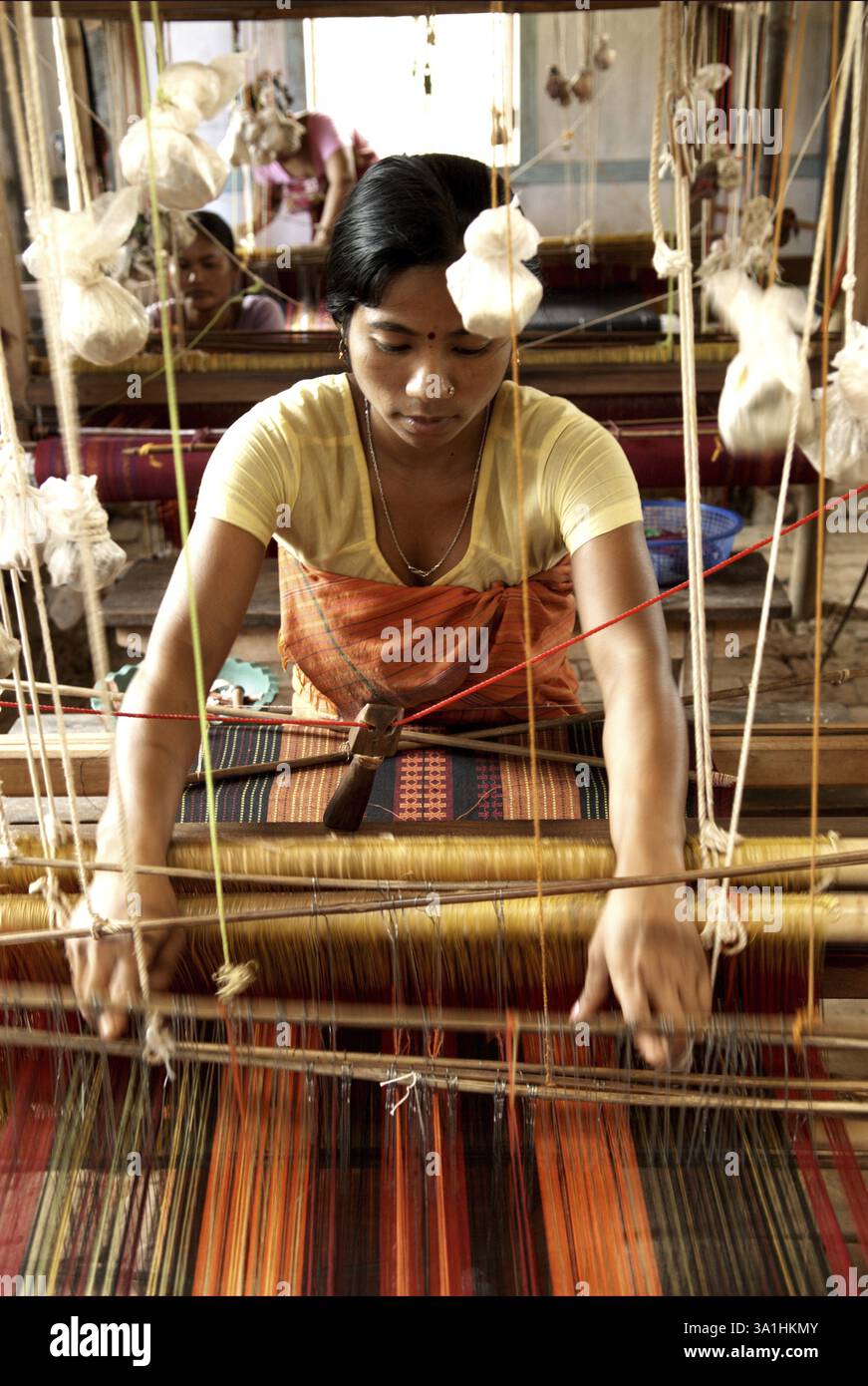 Handloom northeast india hi-res stock photography and images - Alamy