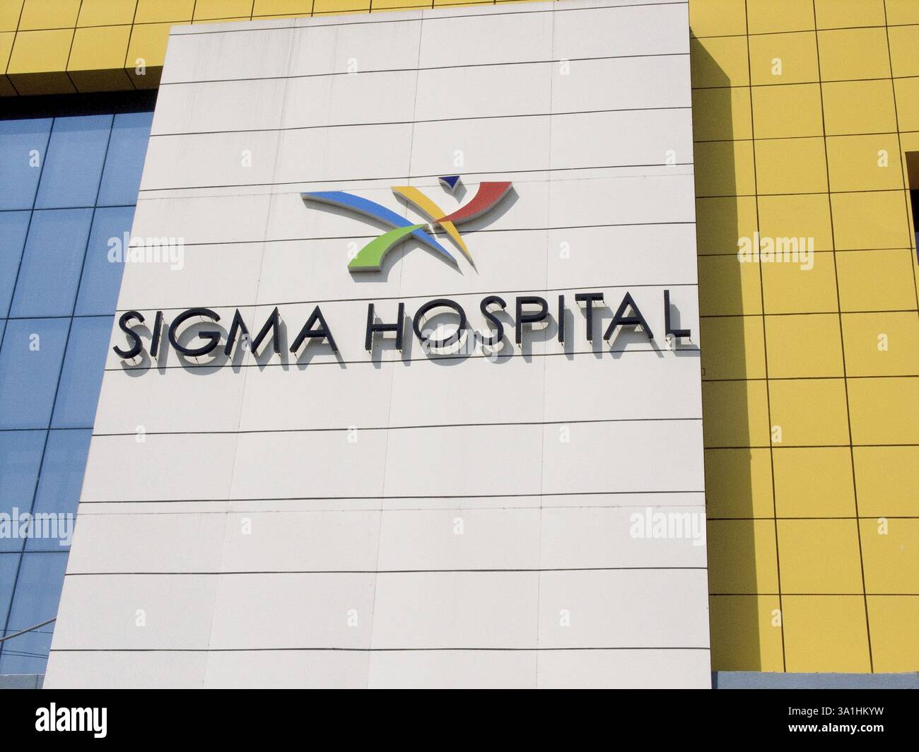 Sigma Hospital building, Hyderabad, Andhra Pradesh, India, Asia Stock ...