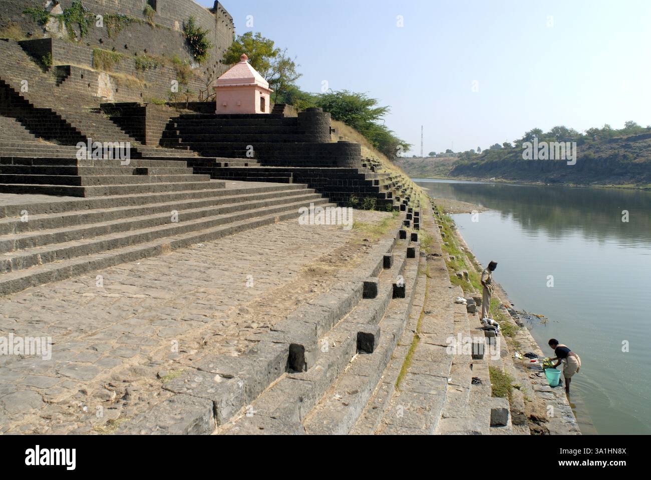 Use of ghat on river Nira and Bhimaand temple of Laxmi Narsihapur ...