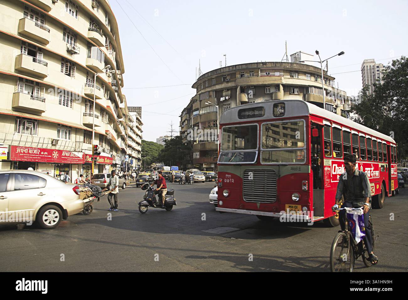 Old building Ness Baug petit house, street jagannath shankarsheth chowk ...