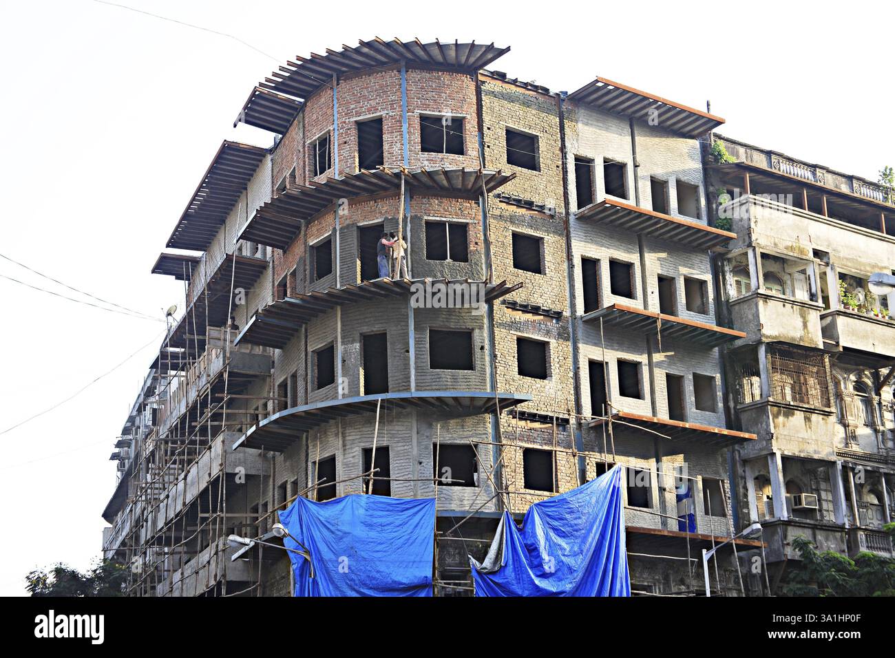 Old building Bhangwadi mass urban housing, Princess street, Vardhaman ...