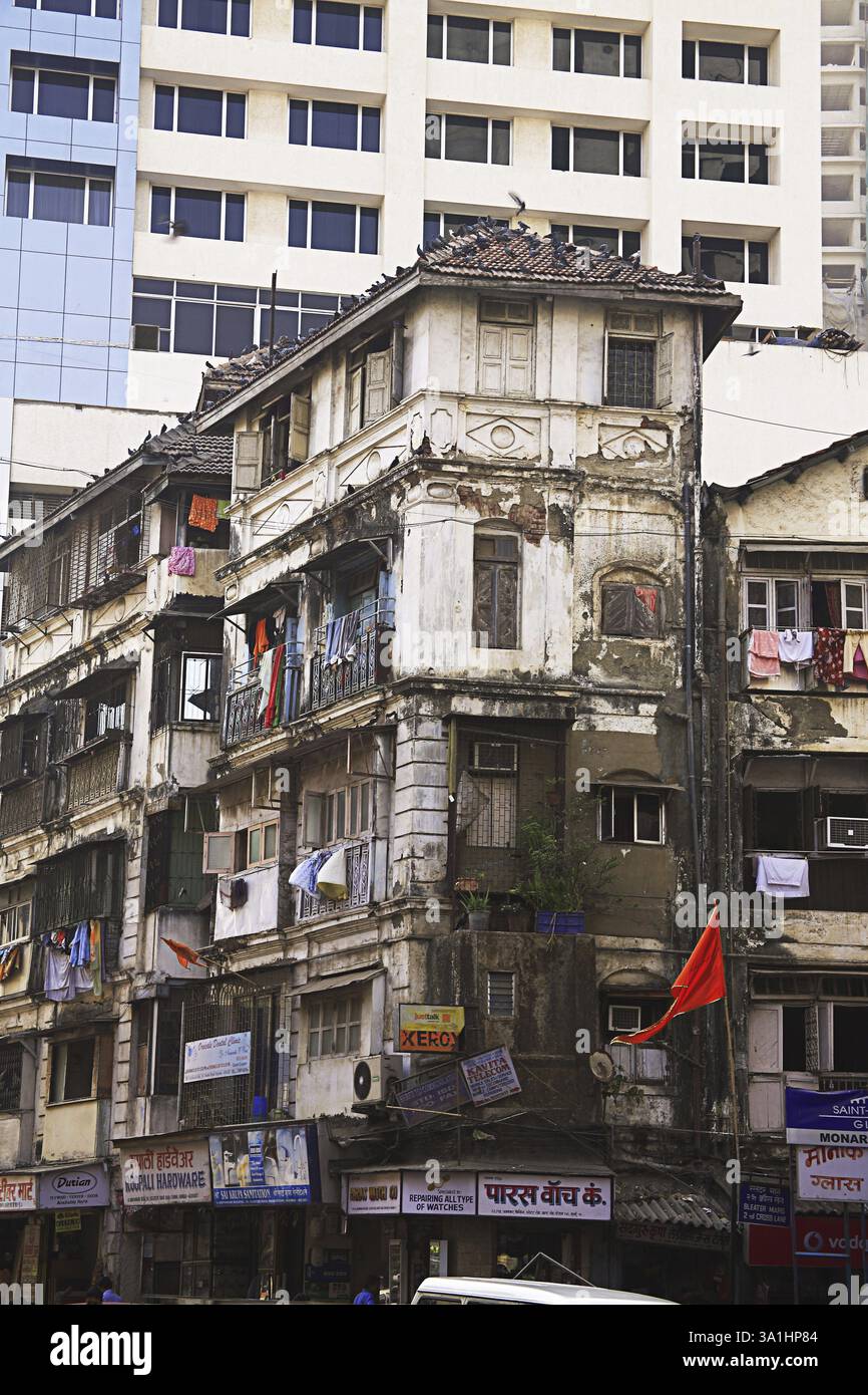 Old Abhyankar building chawl, N. Bharucha road, Grant road, Bombay now ...