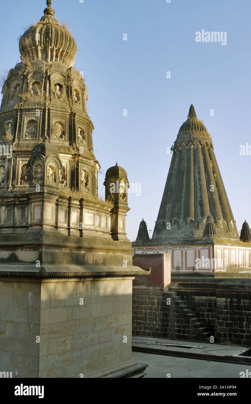 Dome of kashivishwanath and wai ganesh temple built in 1762, Wai ...