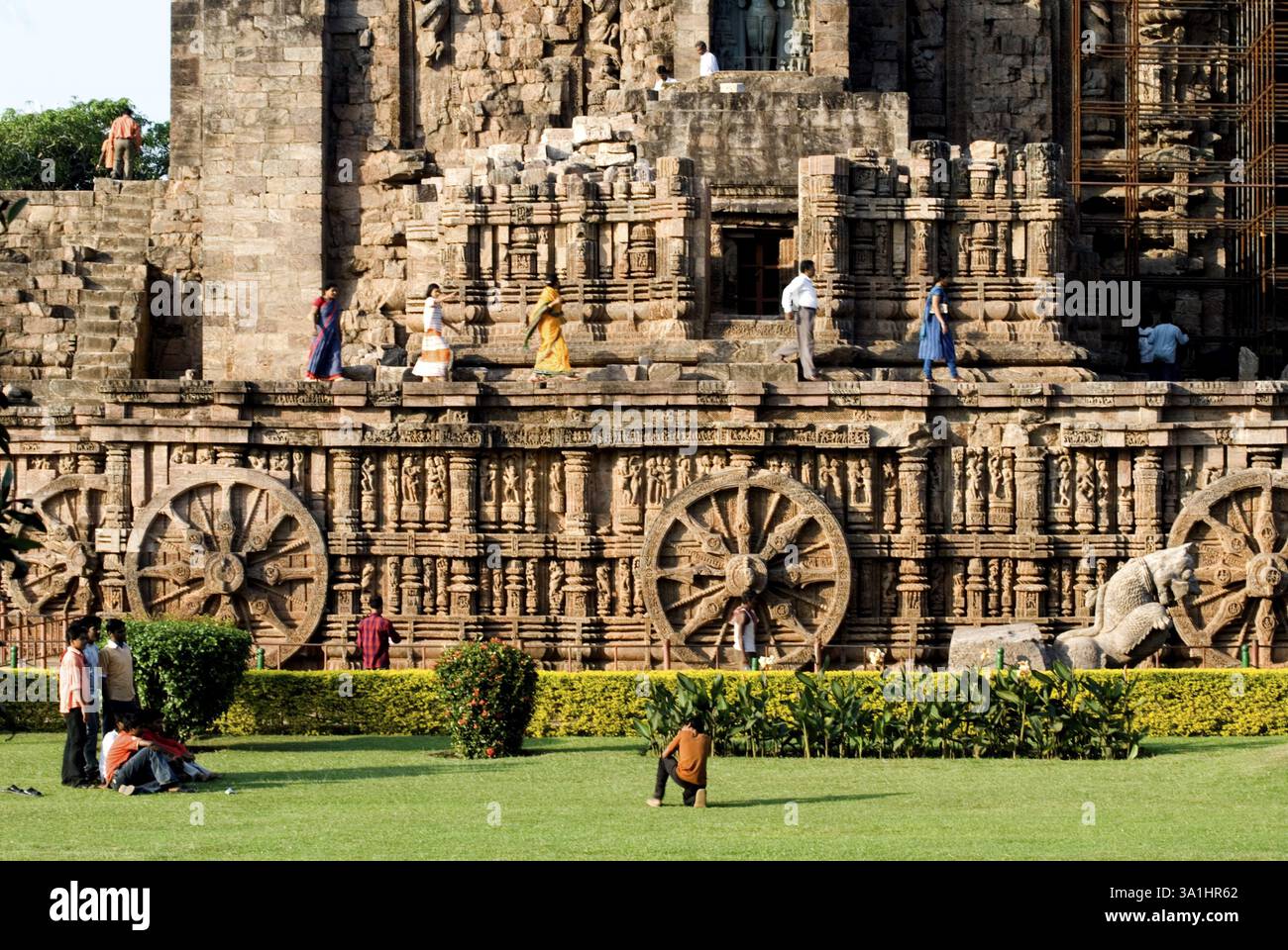 Sun temple of Konarak World Heritage monument, Konarak, Orissa, India ...