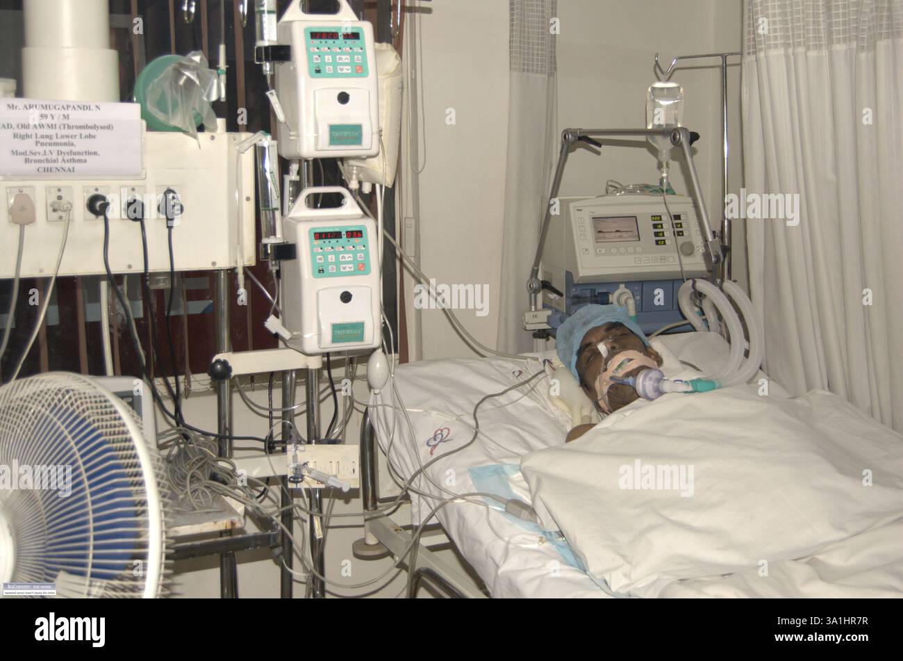 Patient admitted in hospital chennai hi-res stock photography and ...