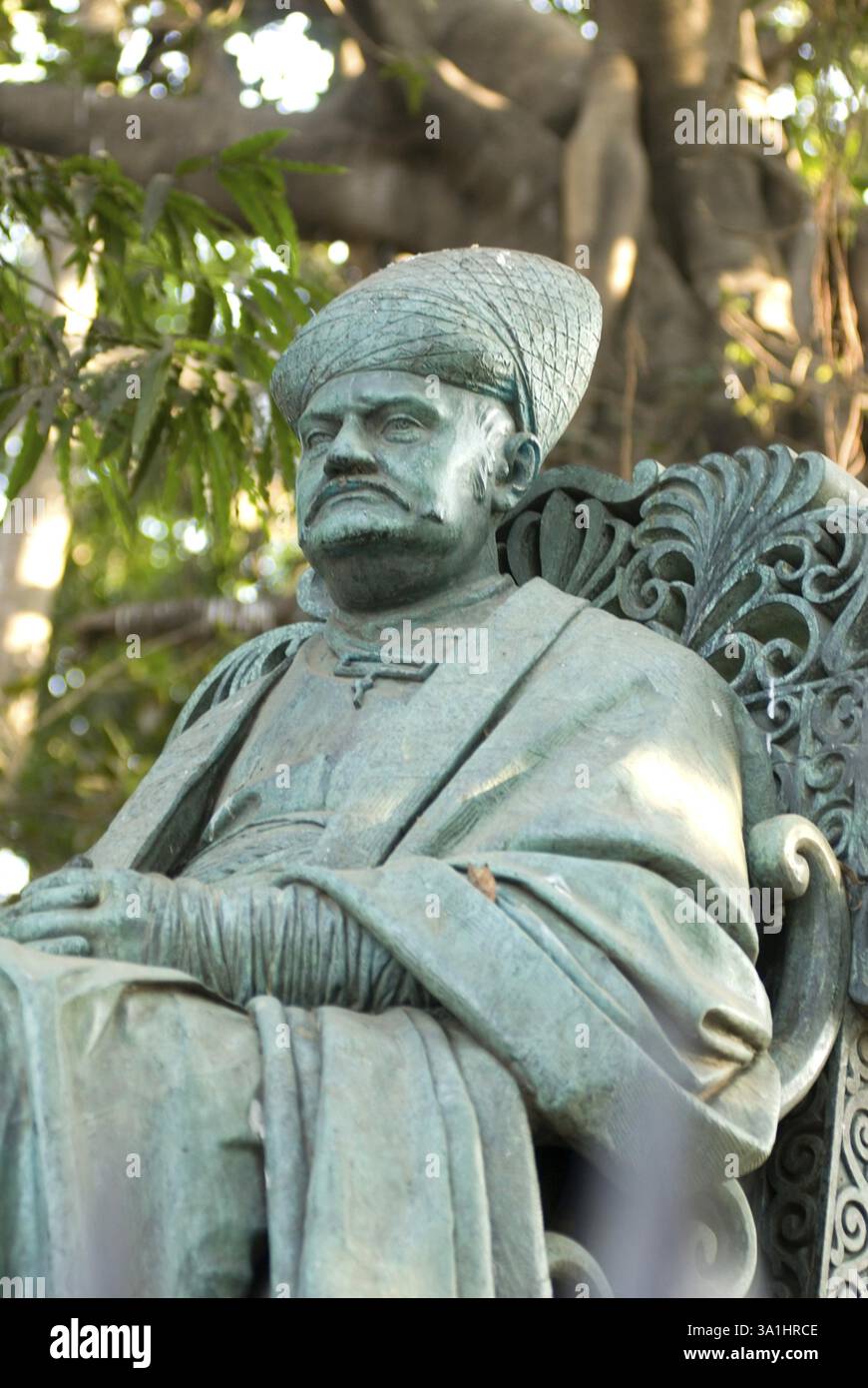 Statue of founder of JJ college of arts, Bombay Mumbai, Maharashtra ...