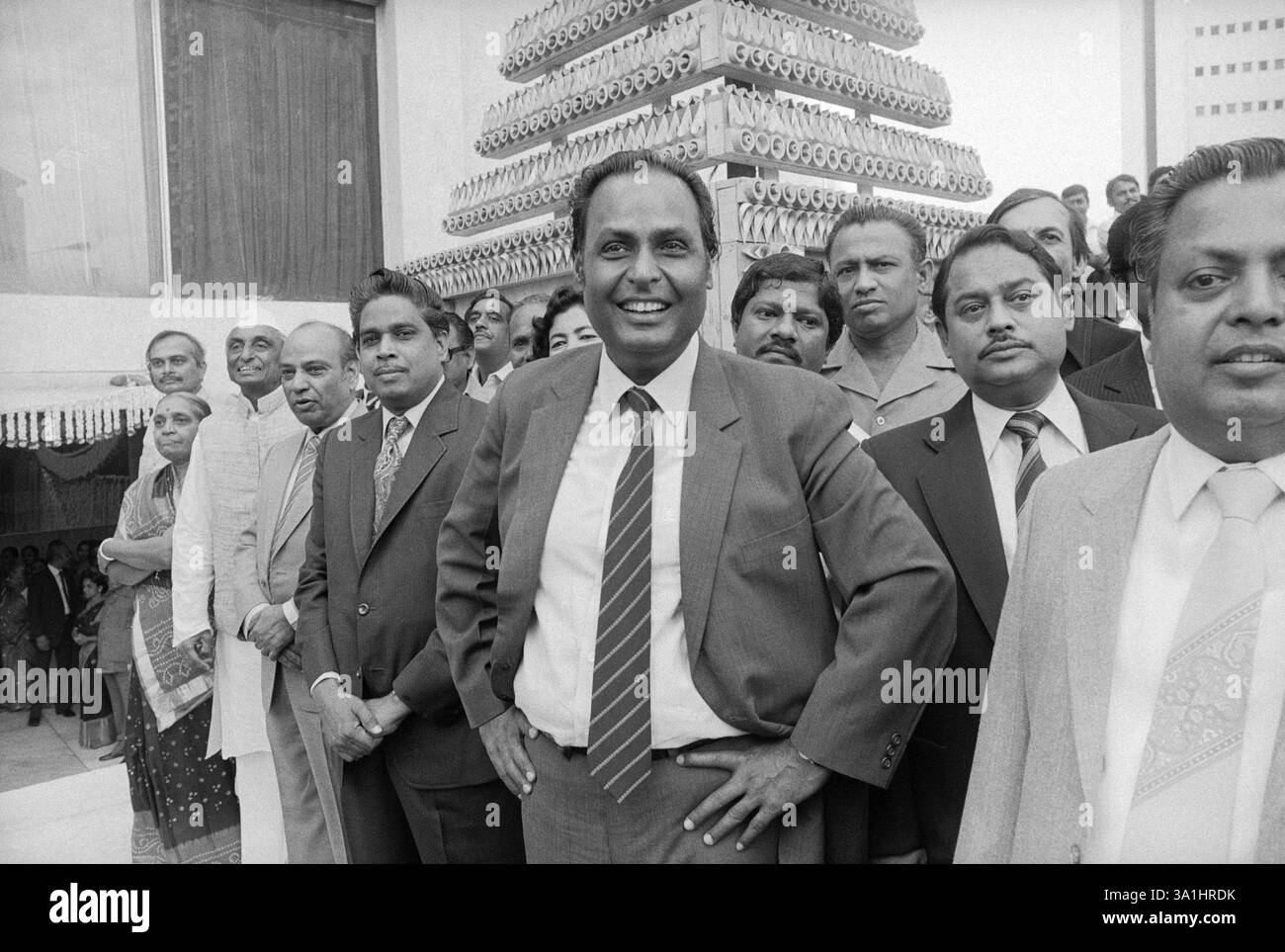 Wedding ceremony of Nita Ambani and Mukesh Ambani son of Dhirubhai ...