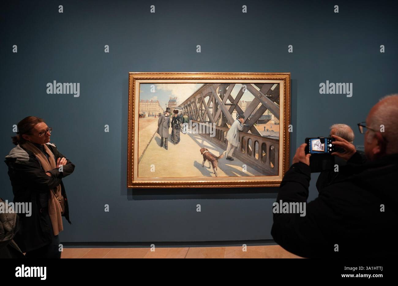 Le Pont de l'Europe - Gustave Caillebotte, 1881 - "Gustave Caillebotte ...