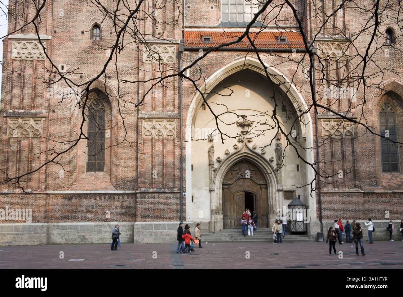 Entrance gate, Munich Frauenkirche, Munich Cathedral, Munich, Germany ...