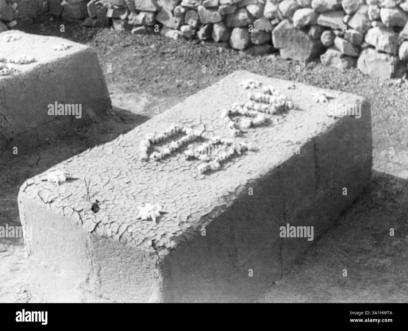 Samadhi, Memorial of Kasturba Gandhi at Aga Khan Palace in Pune, 1944 ...