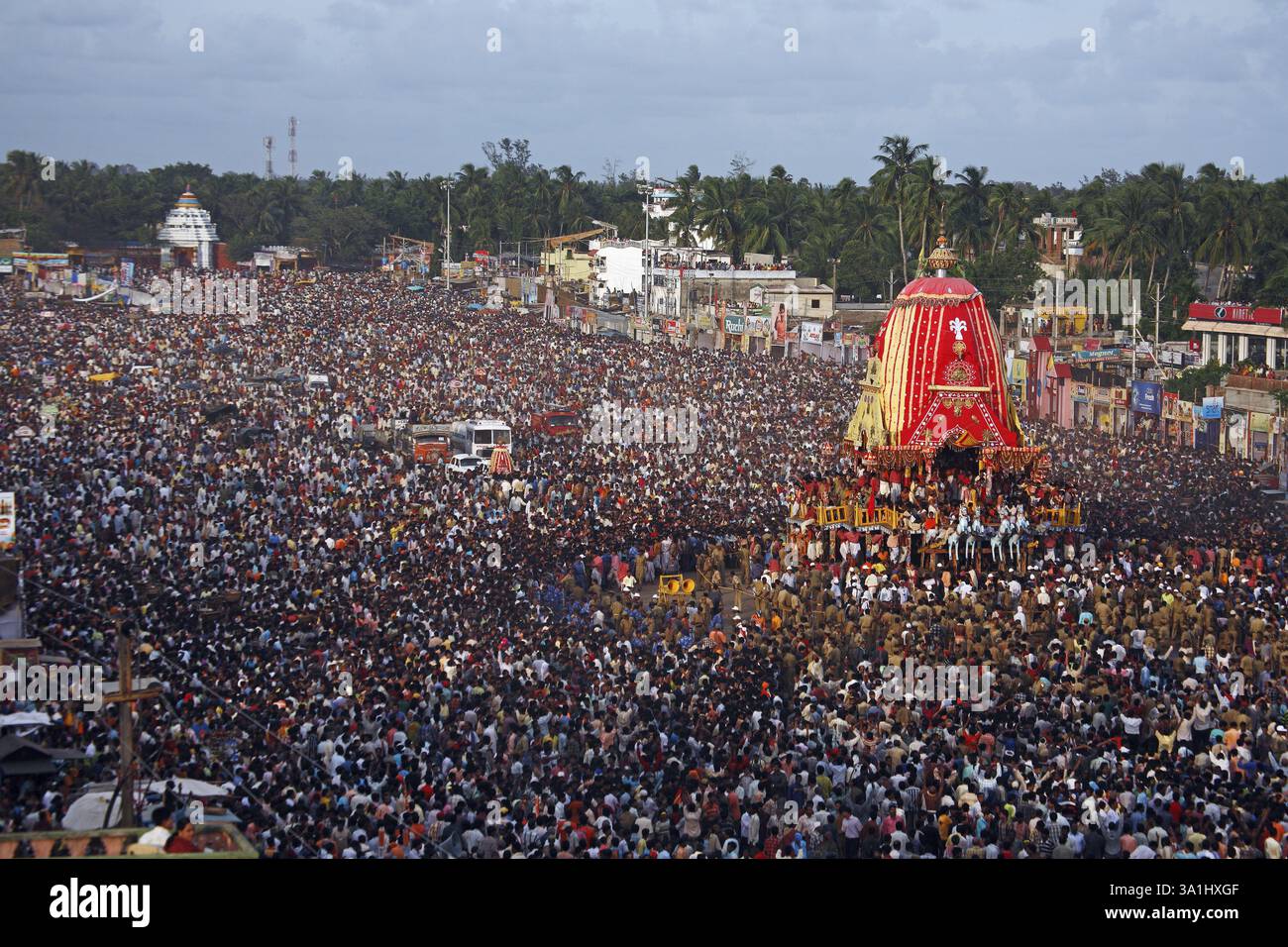 Rath yatra or Cart festival of Jagannath, Puri, Orissa, India, Asia ...