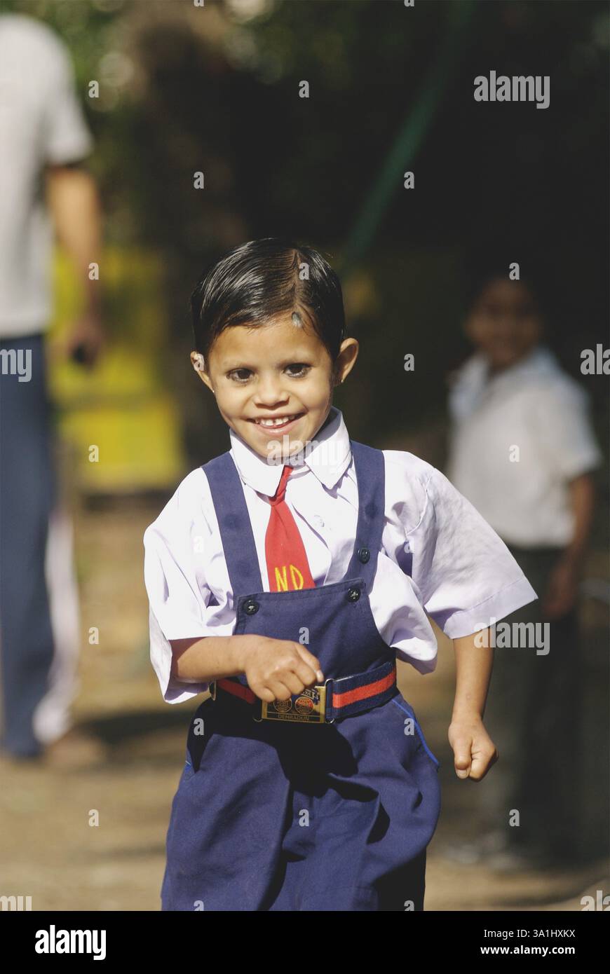 Girl of Nanhi Dunya running, Nanhi Dunya school, Dehradun, Uttaranchal ...