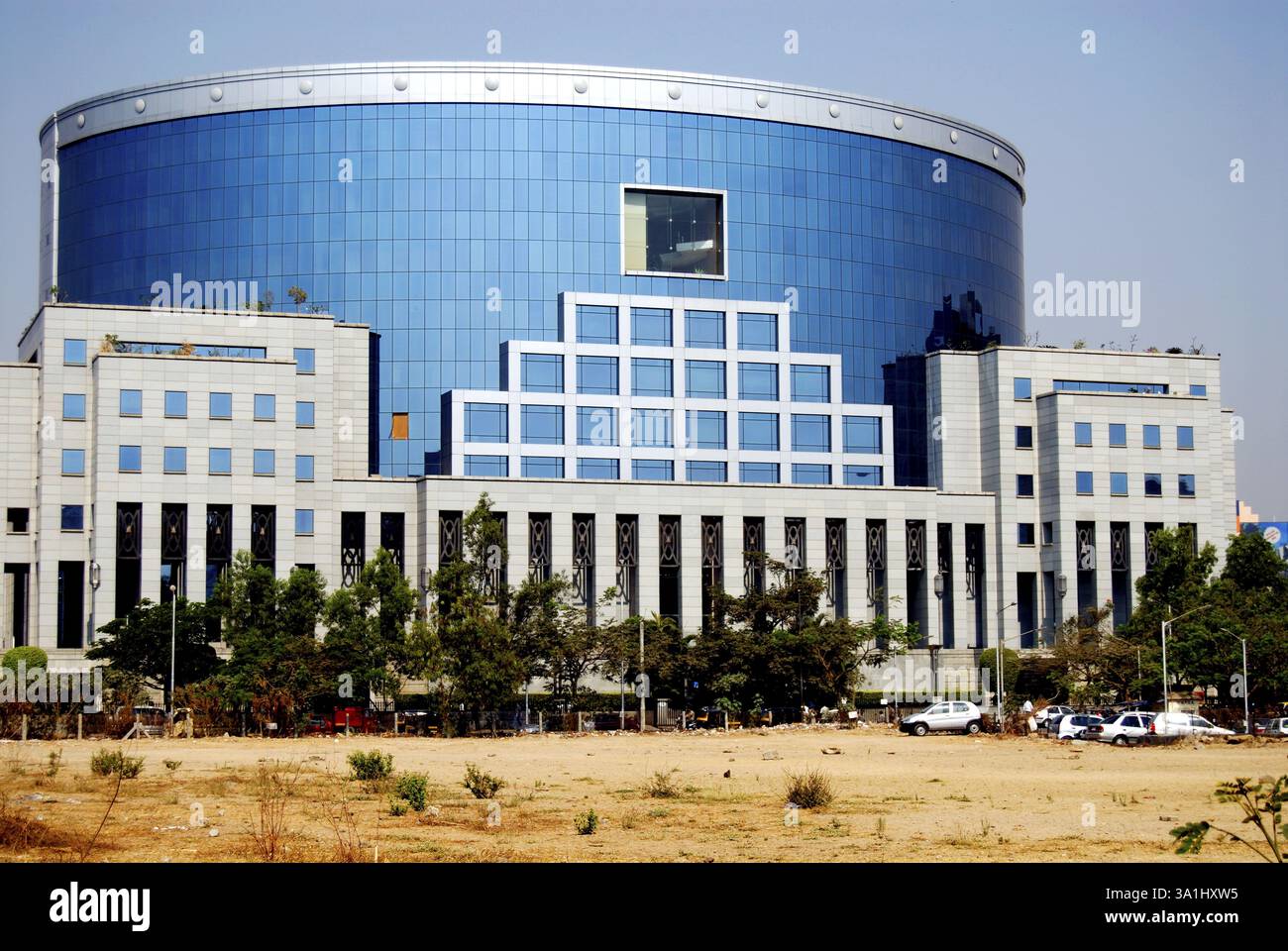 Modern architect building at Bandra Kurla complex, Bombay now Mumbai ...