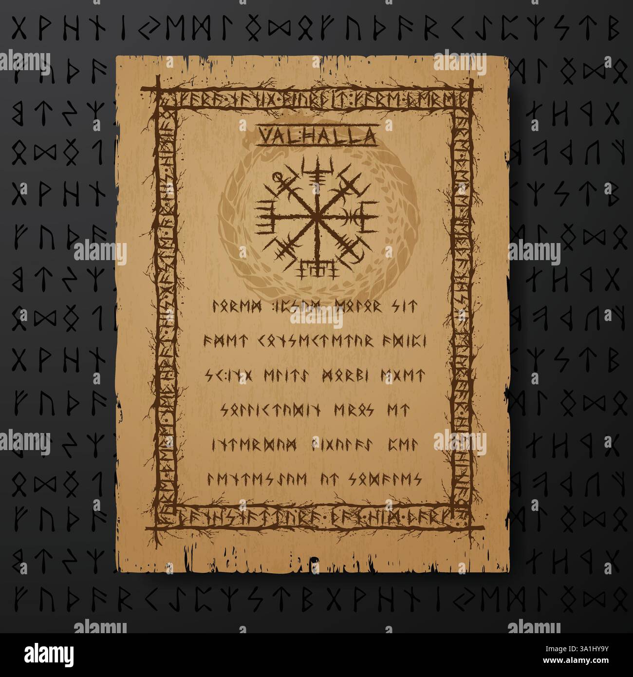 Pergament design Stock Vector Images - Alamy