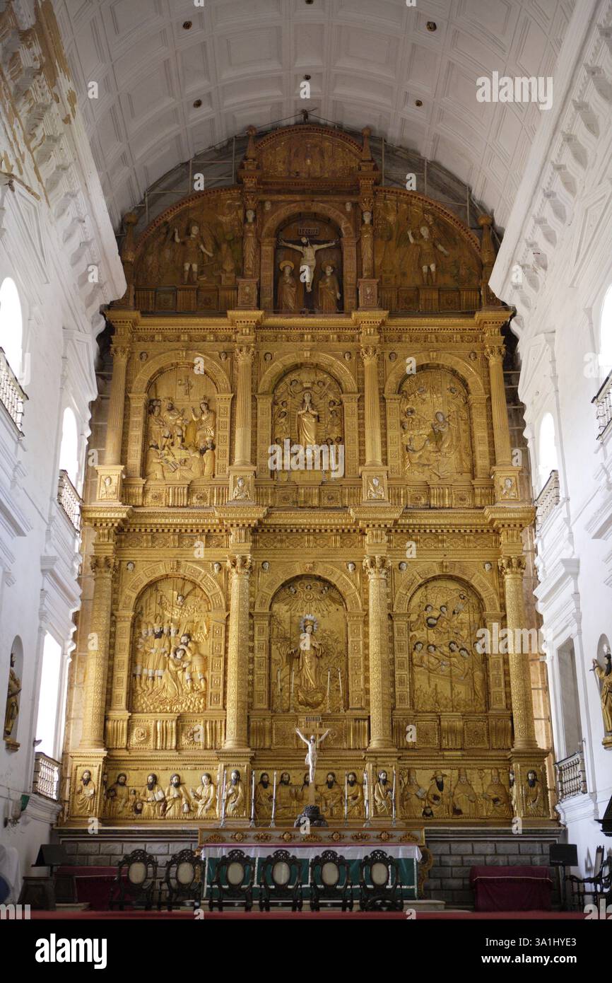 Main Altar, Se Cathedral, Church Built In 1528 A.D., UNESCO World ...