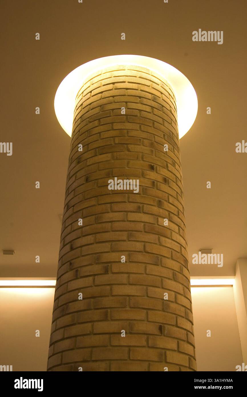 Pillar with light glow, Bombay Mumbai, Maharashtra, India, Asia Stock ...