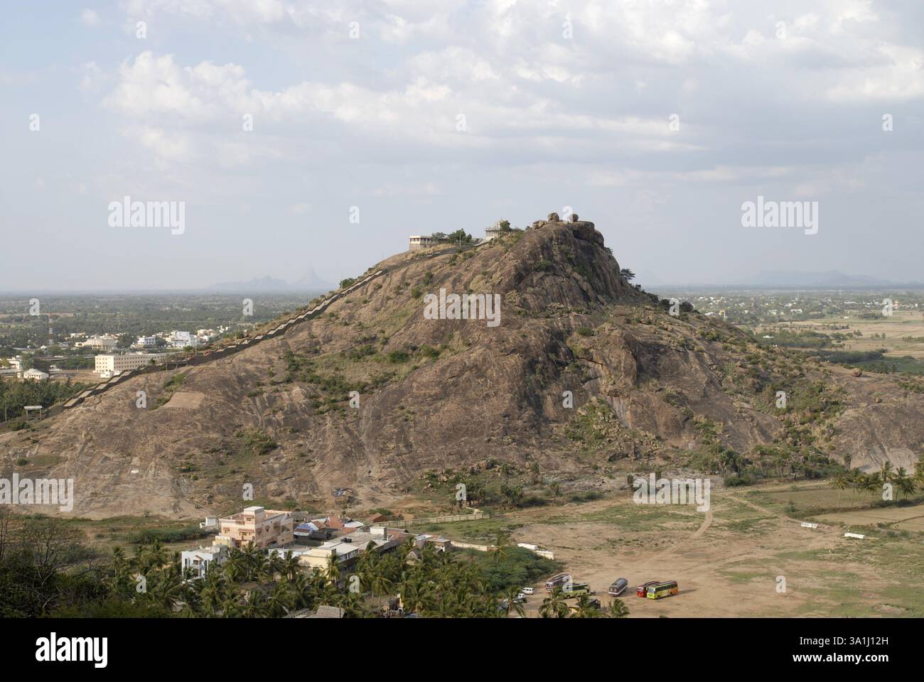 Idumban hill view from the Palani hill, Tamil Nadu, India, Asia Stock ...