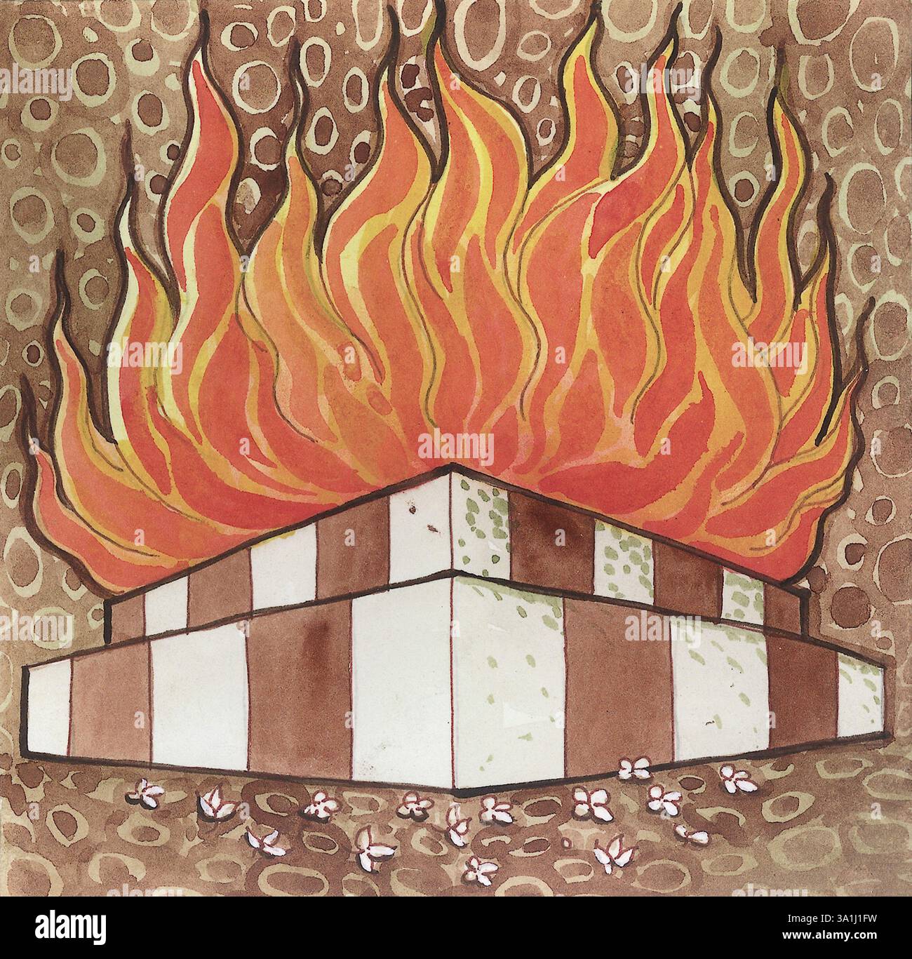 Manivelu, fire, homakunda, artist Manivelu, symbols, hindu belief ...