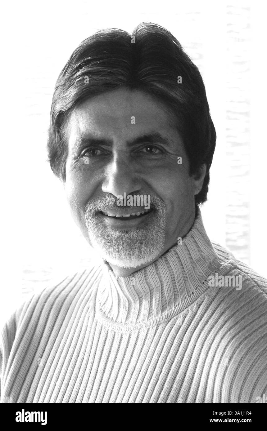 Bollywood film star Amitabh Bachchan, India NA MR Stock Photo - Alamy