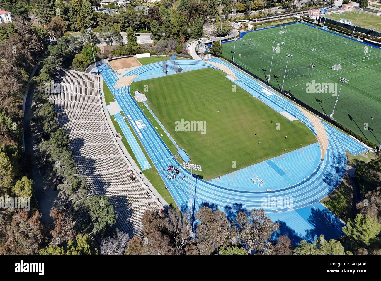 Los Angeles, United States. 08th Mar, 2025. A general overall aerial ...