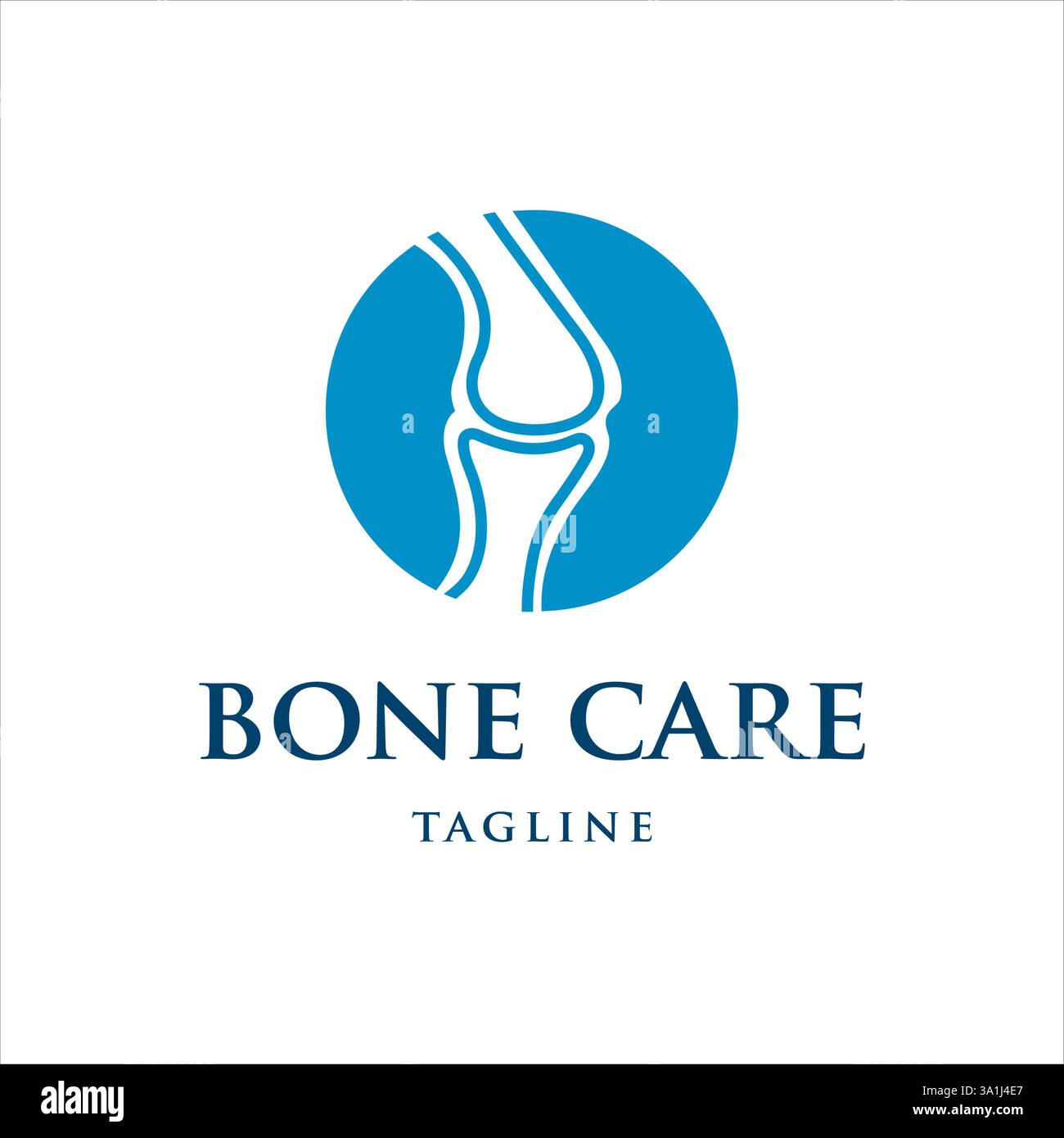 Minimalist Bone Health Logo Illustration Template Design Featuring ...
