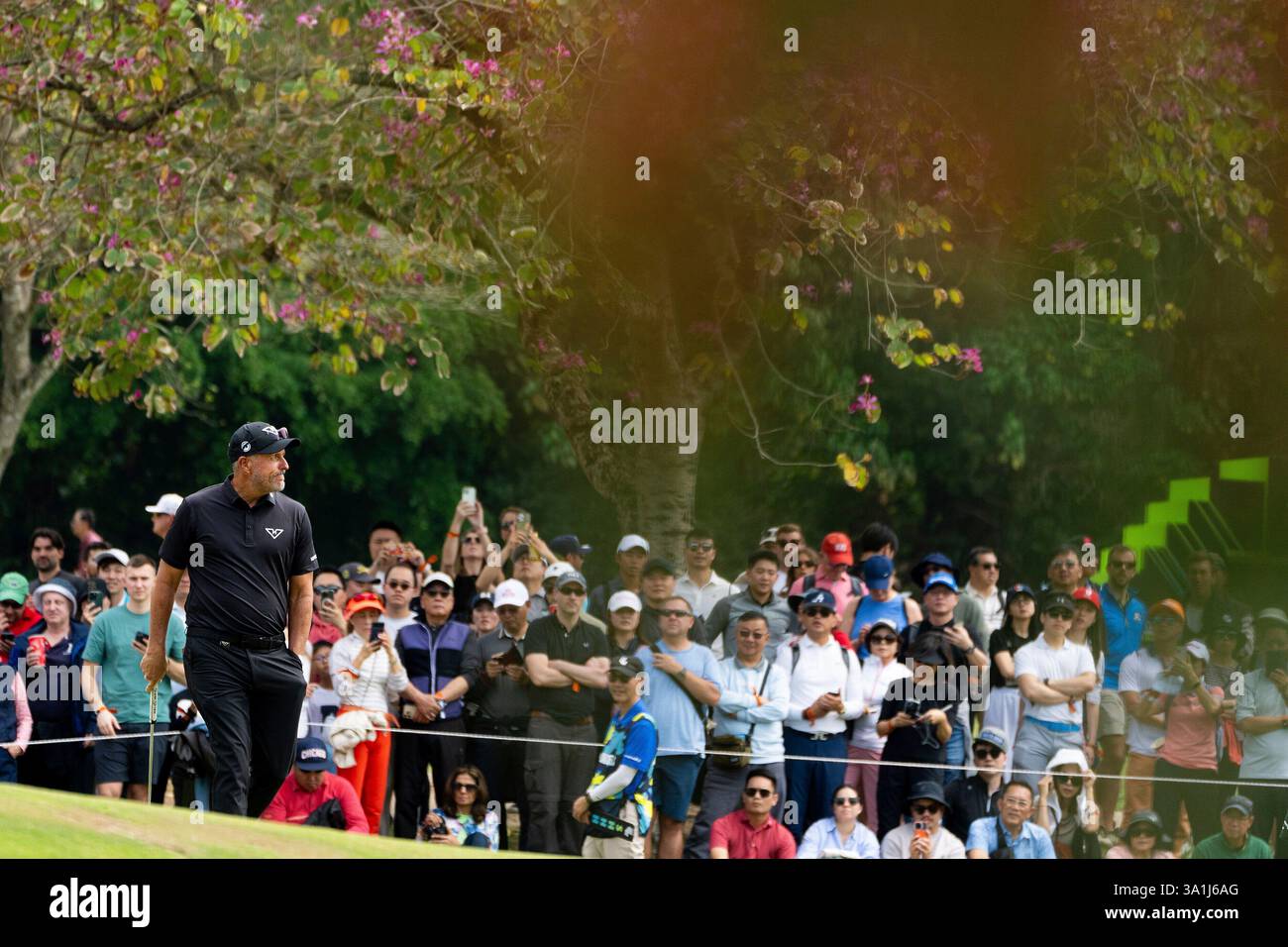 Captain Phil Mickelson of HyFlyers GC seen during the final round of ...