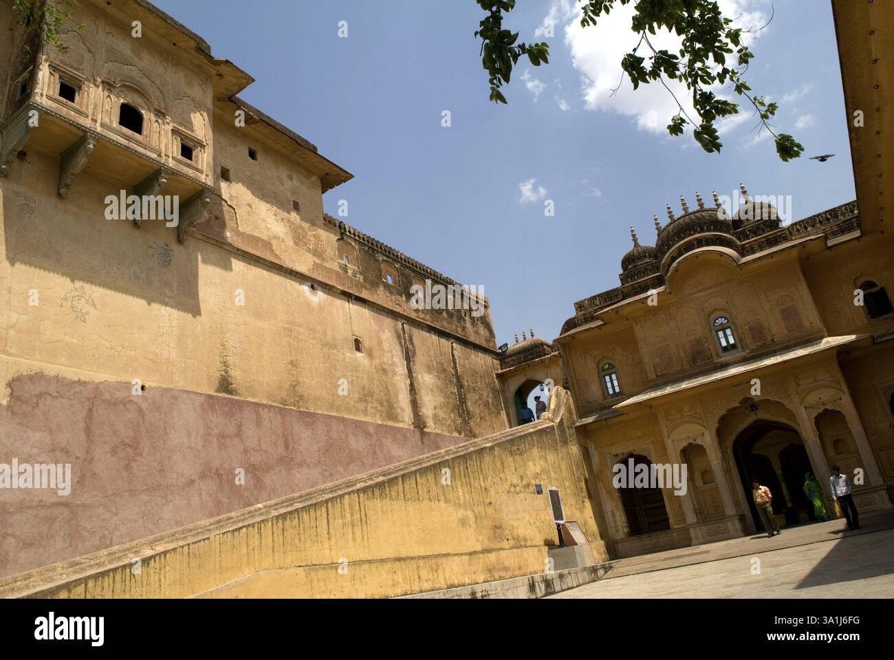 Sheesh mahal in Amber fort, Jaipur, Rajasthan, India, Asia Stock Photo ...