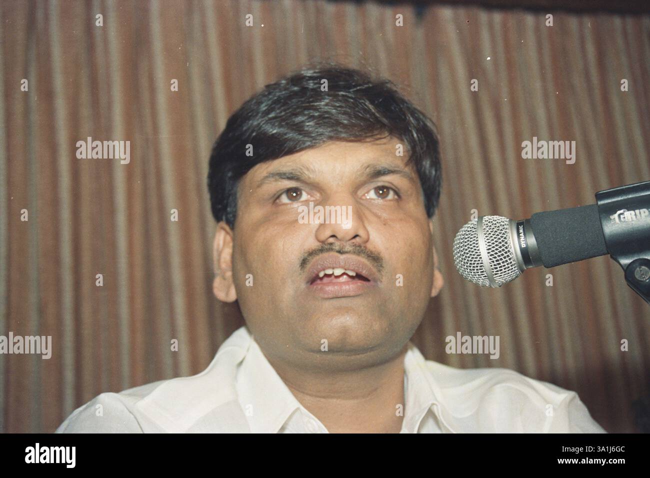 South Asian Indian stockbroker Harshad Mehta, India NA MR Stock Photo ...