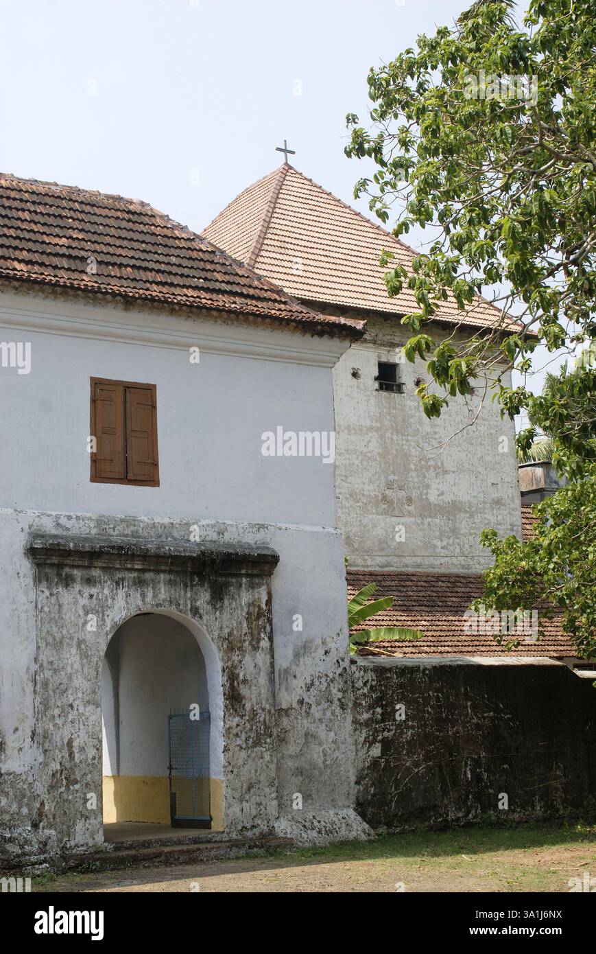 Jewish Synagogue depicting the cultural harmony, Kottayil Kovilakom at ...