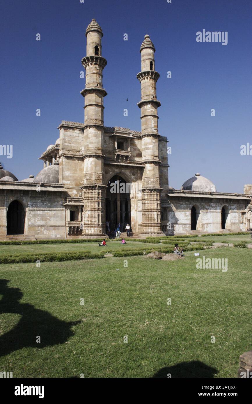 World Heritage site, Juma Masjid with minar built in 15th/16th century ...