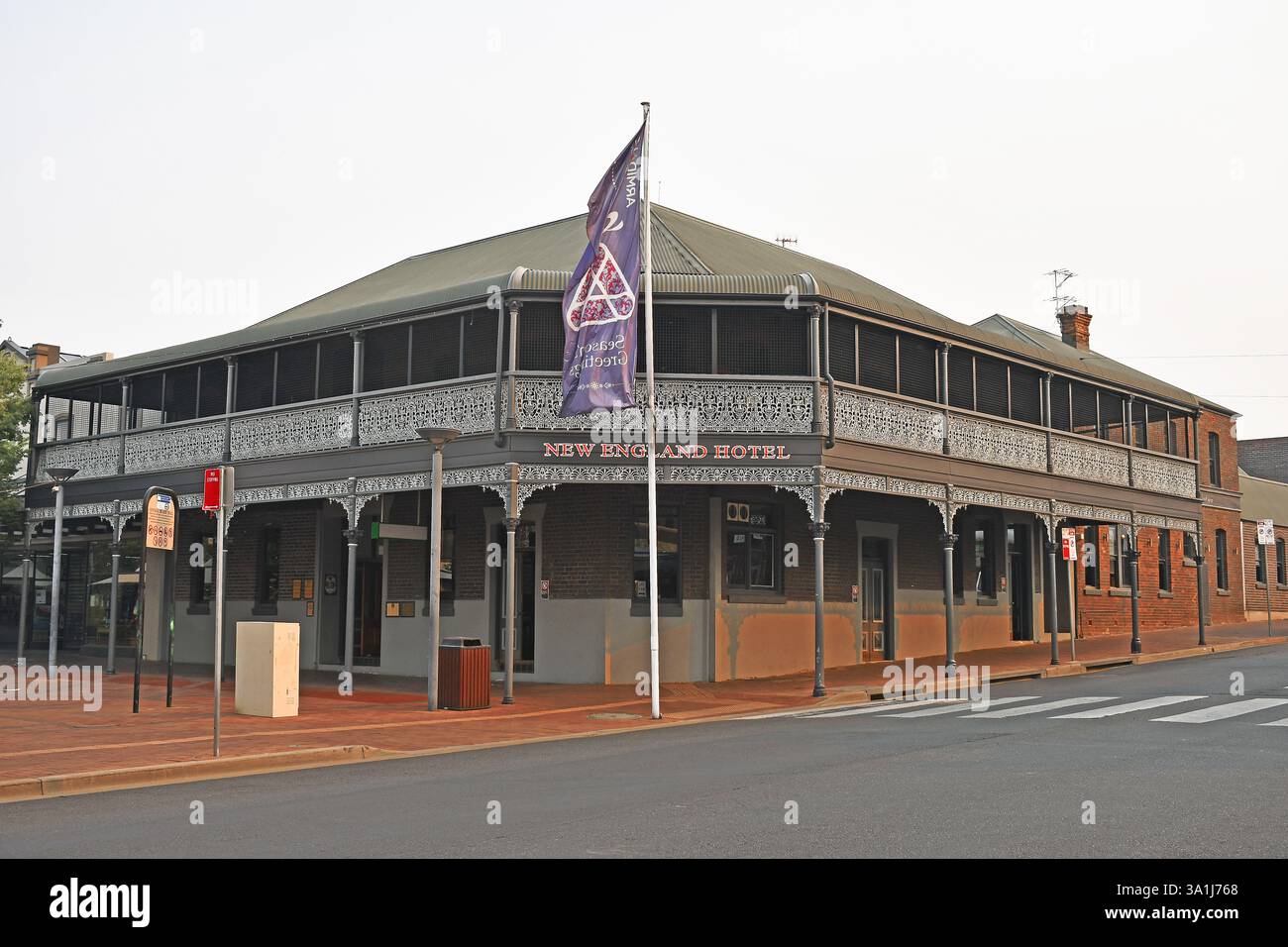 The new England Hotel is the oldest continuously opened pub in Armidale ...