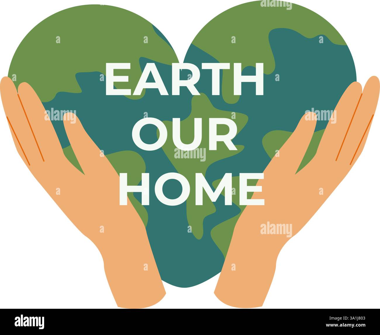 Global planet earth awareness Cut Out Stock Images & Pictures - Alamy