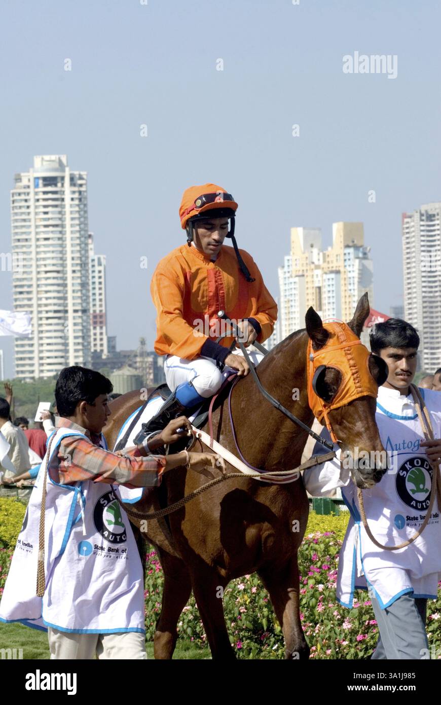 A winner jockey at mahalaxmi racecourse, Bombay Mumbai, Maharashtra ...