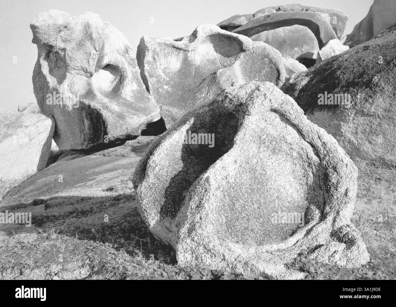 Rocks at Idar, Gujarat and around Hyderabad, Andhra Pradesh, India ...