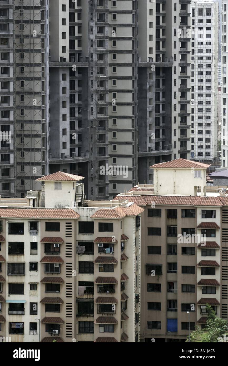 High rise buildings of Powai, Bombay Mumbai, Maharashtra, India, Asia ...