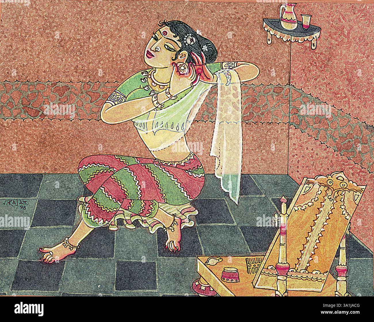 Artist s. rajam, woman, hindu belief, hindu, hinduism, art, himalayan ...