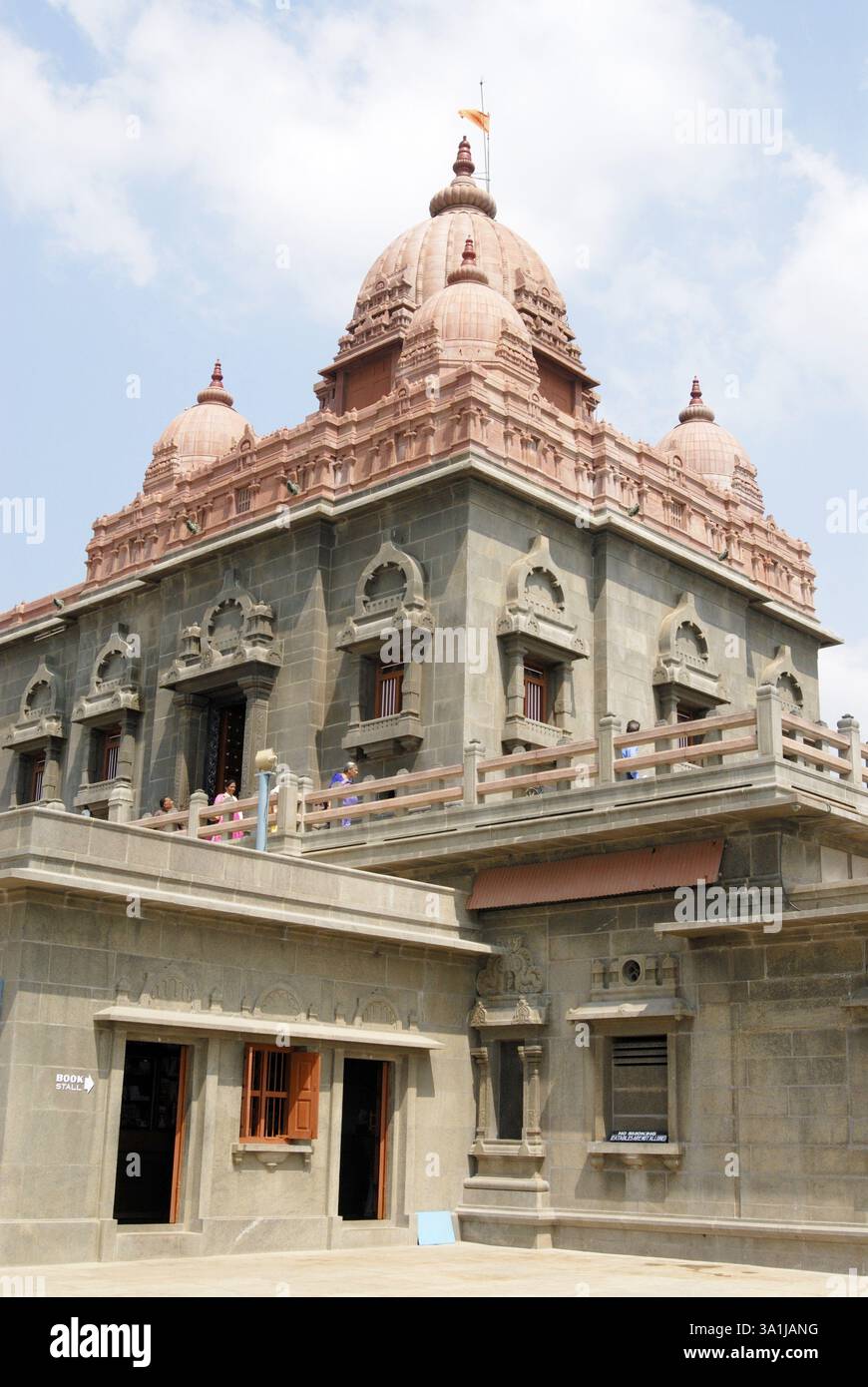 Shripada Mandapam and Vivekananda Mandapam at Vivekananda rock memorial ...