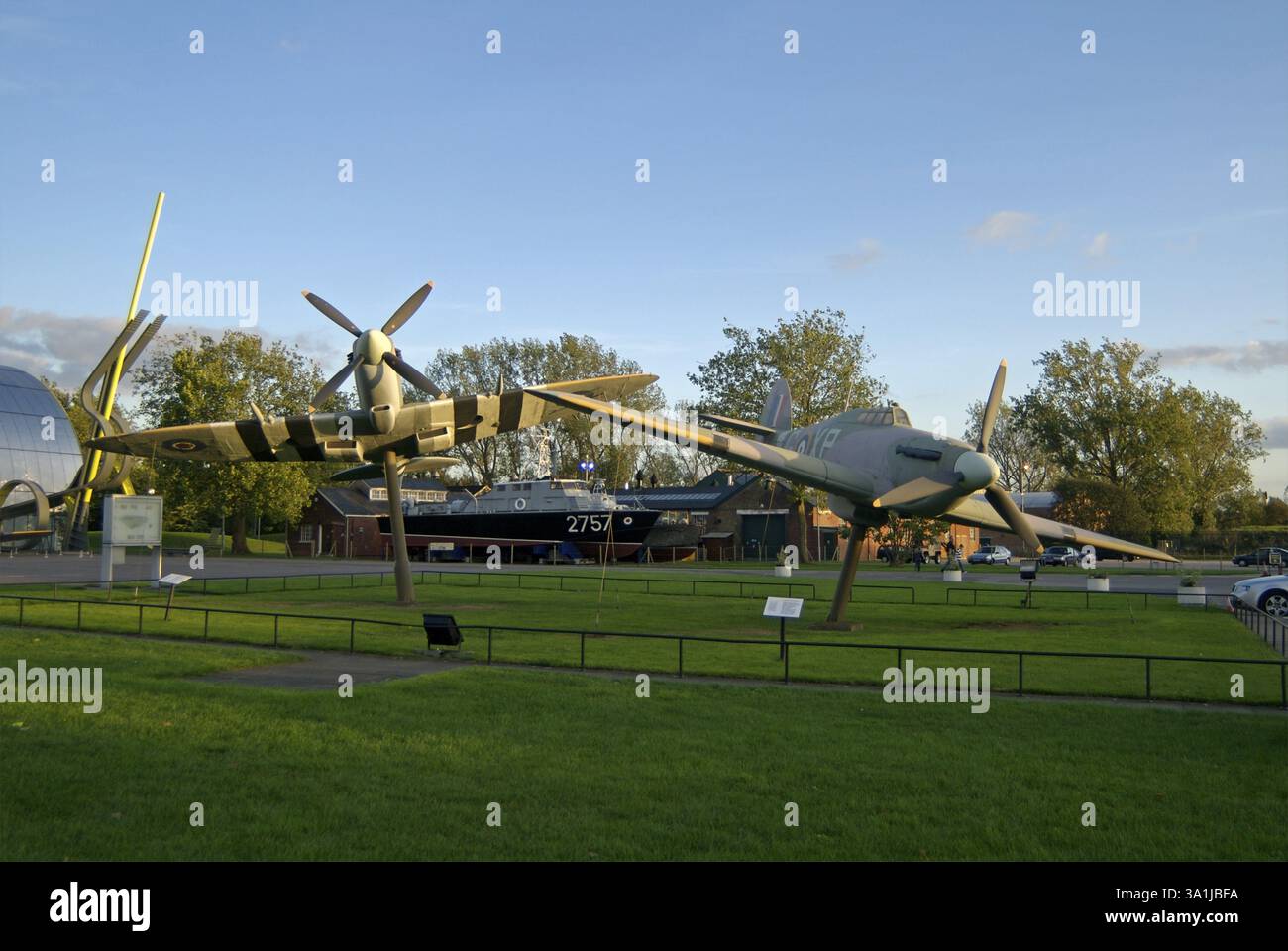 Fighter plane in Royal air force museum, London, U.K. United Kingdom ...
