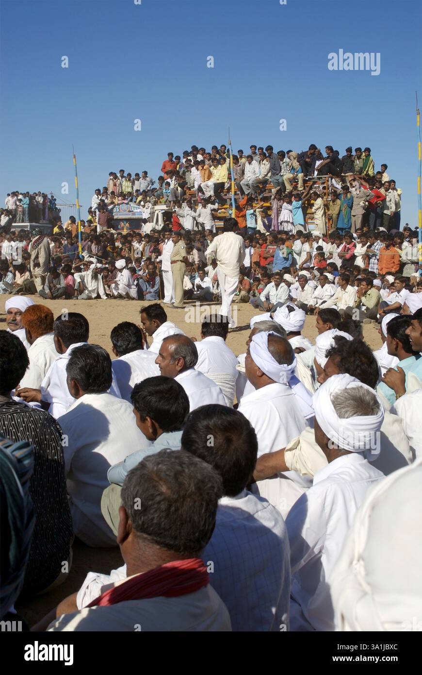 People are watching Bakh MAl Akhada wrestling Shivratri fair, Kutch ...