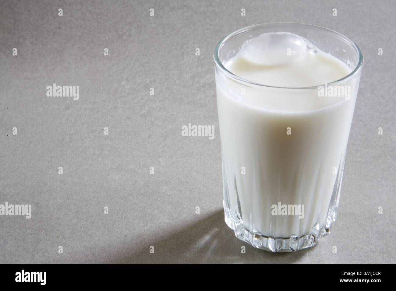 Full glass of milk or doodh, India, Asia Stock Photo - Alamy