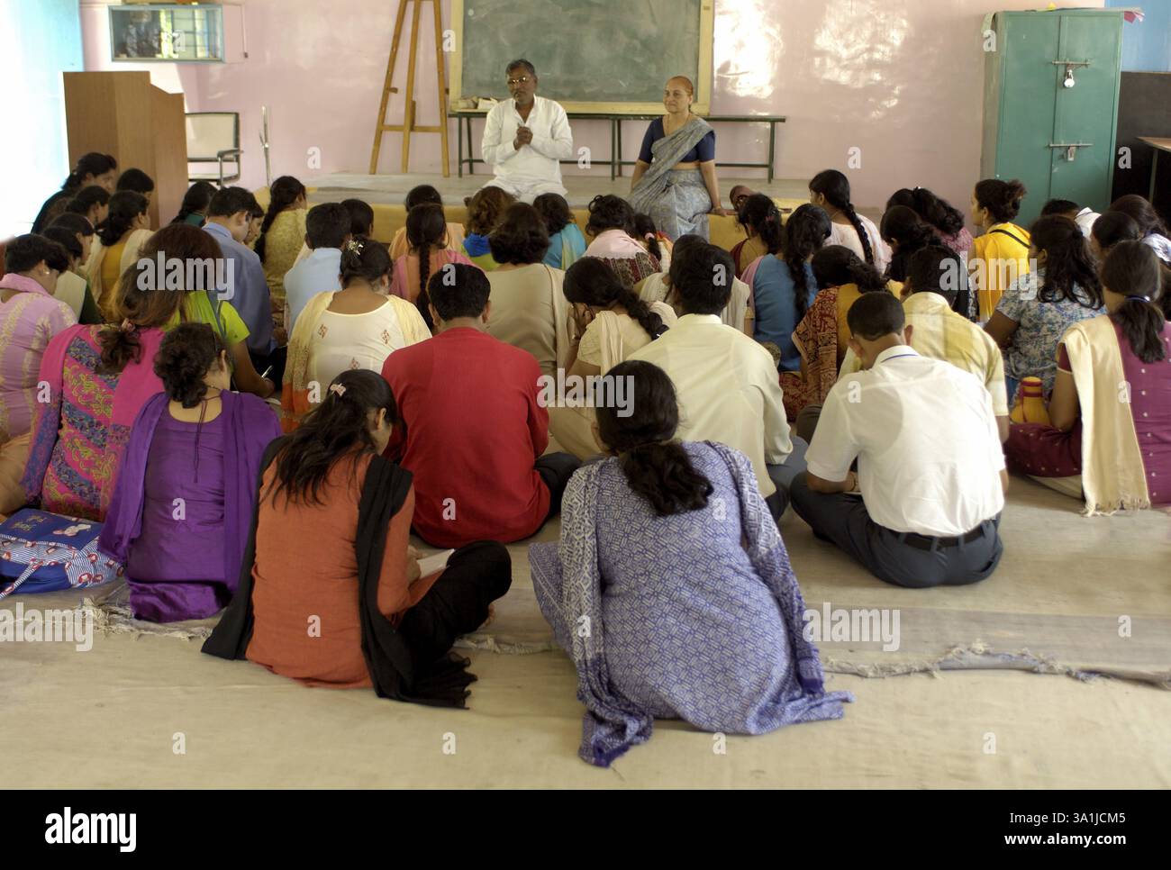 Training session at Ralegan Siddhi near Pune, Maharashtra, India, Asia ...