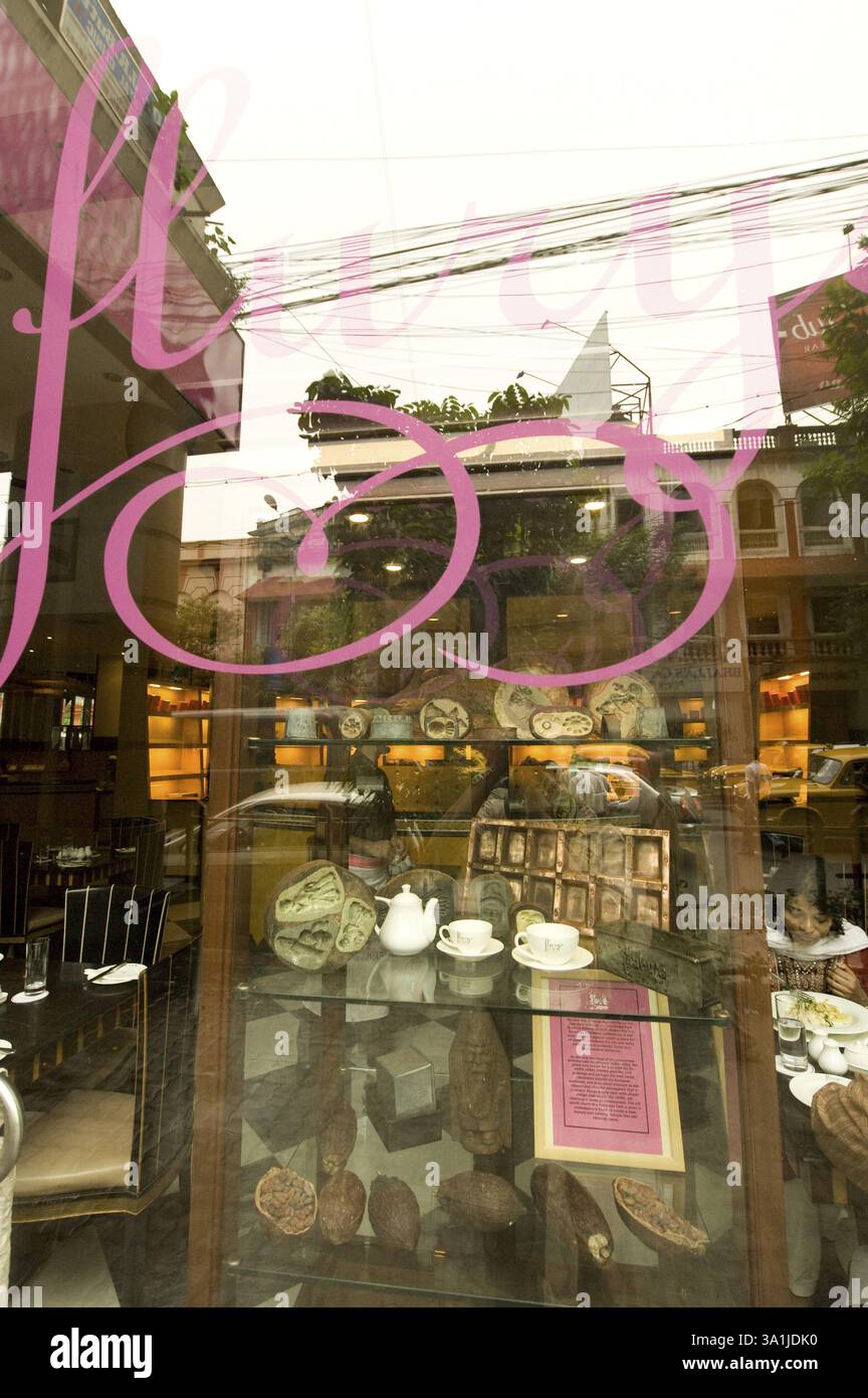Flury's bakery, Park street, Calcutta, West Bengal, India, Asia Stock ...