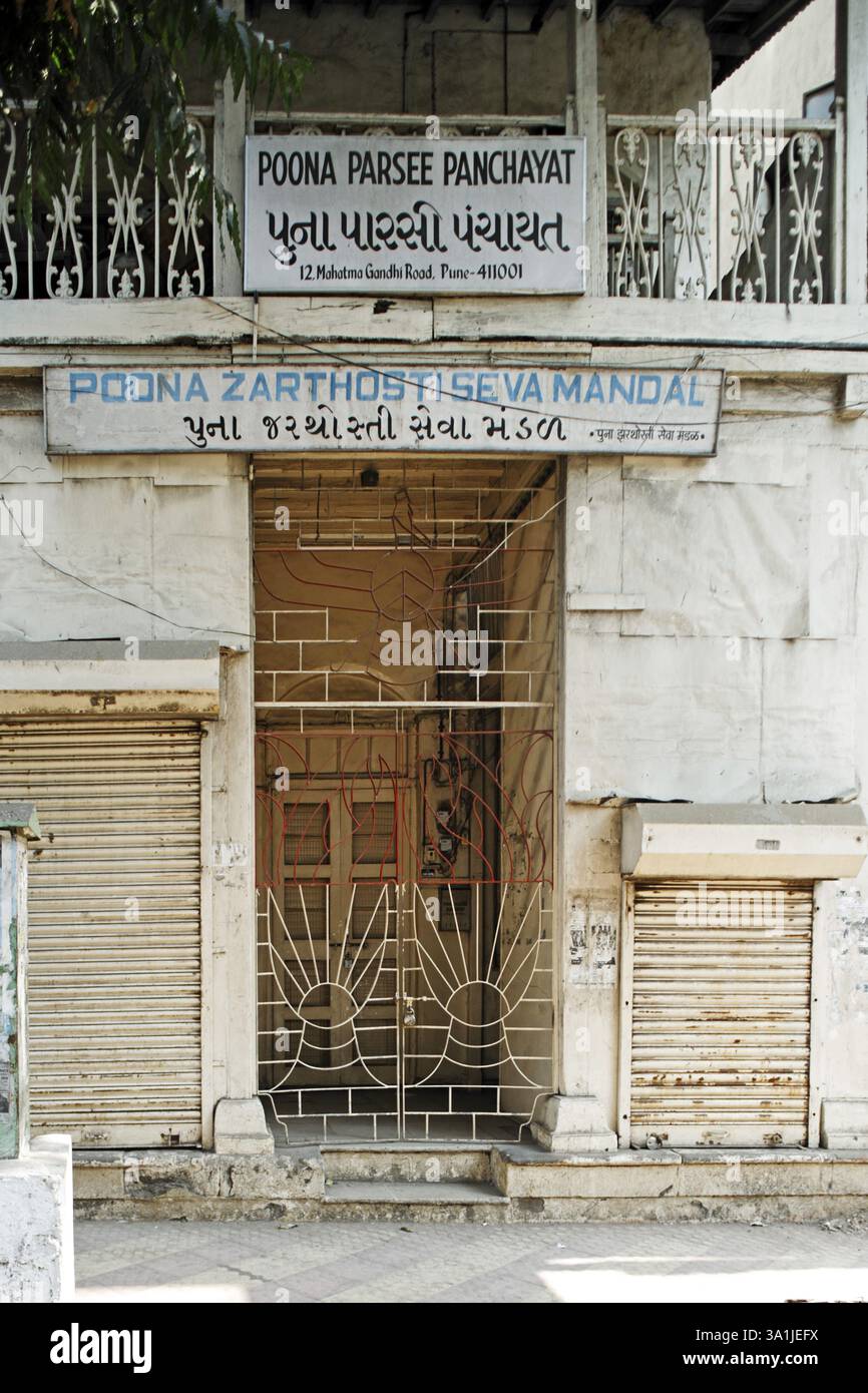 Pune Parsi panchayat, Mahatma Gandhi road, Pune, Maharashtra, India ...