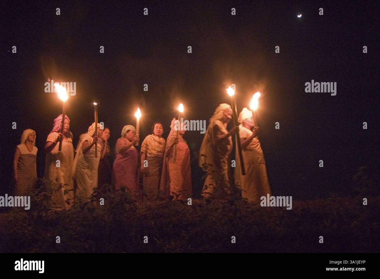 Manipuri women have organized themselves as Meira Paibis (torch bearers ...