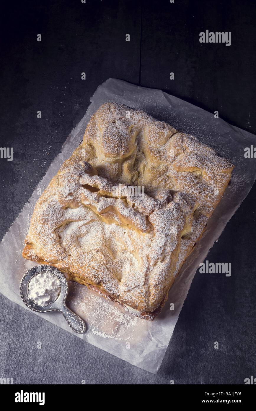 Karpatka is a traditional Polish cream pie Stock Photo - Alamy