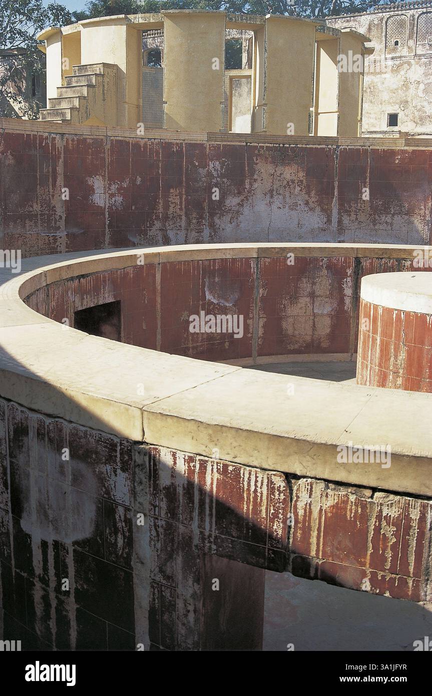 Jantar Mantar astroNAmical observatory, Jaipur, Rajasthan, India, Asia ...