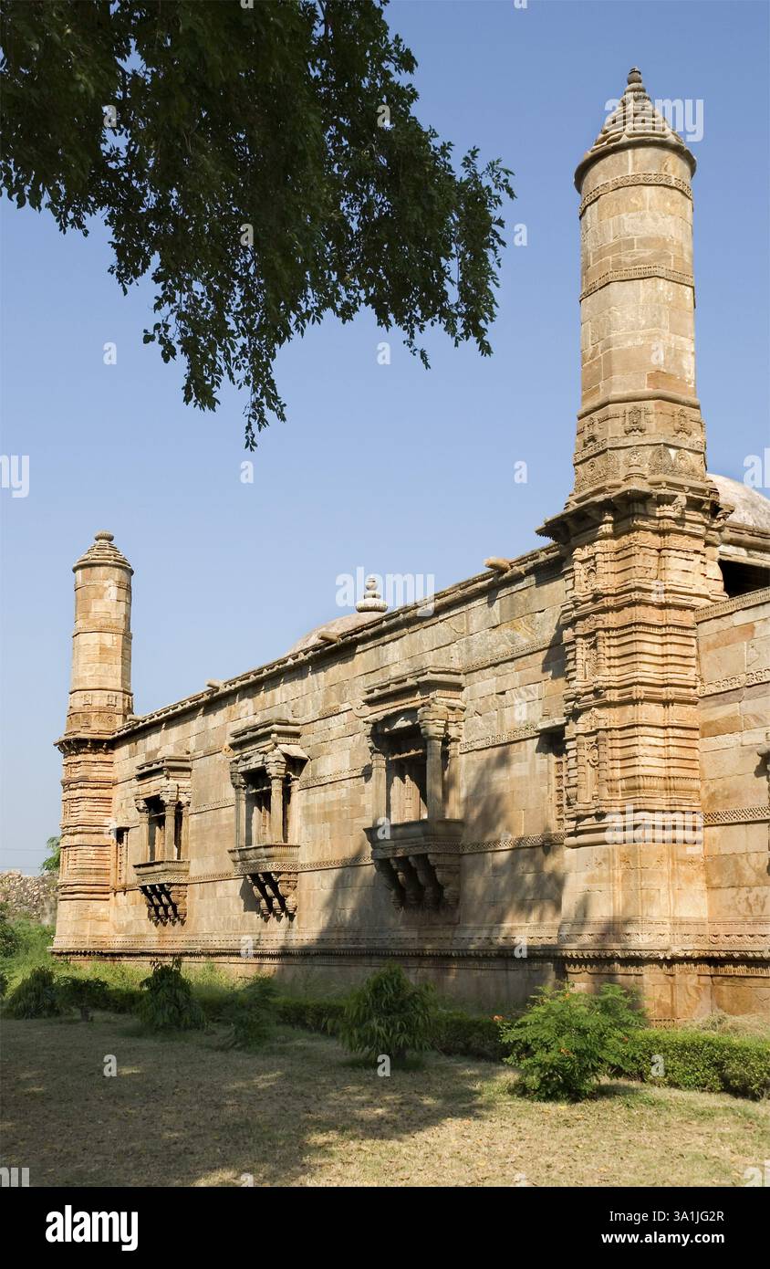 Champaner Pavagadh built in 15th century by the ruler Mahmud Begda ...