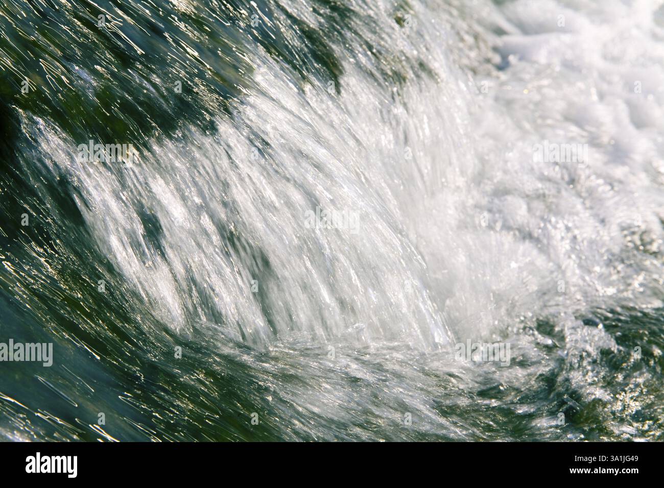 Arabian sea stream water flowing on rock, Aksa Beach, Malad, Bombay ...